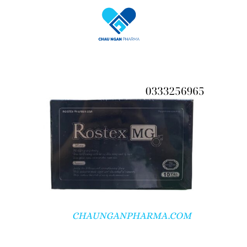 Tăng cường sinh lý nam 1h Rostex MG Xanh hoặc Nâu Hộp 10 viên - Châu ...