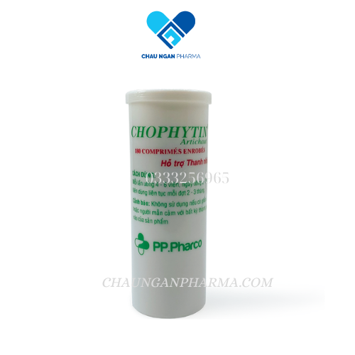CHOPHYTIN PP.Pharco Lợi mật, lợi tiểu, thông lâm, thanh nhiệt Lọ 180 ...