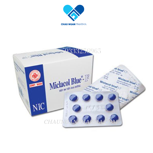 MICZA BLUE PP.Pharco Hỗ trợ làm giảm triệu chứng tiểu buốt Hộp 100 viên ...
